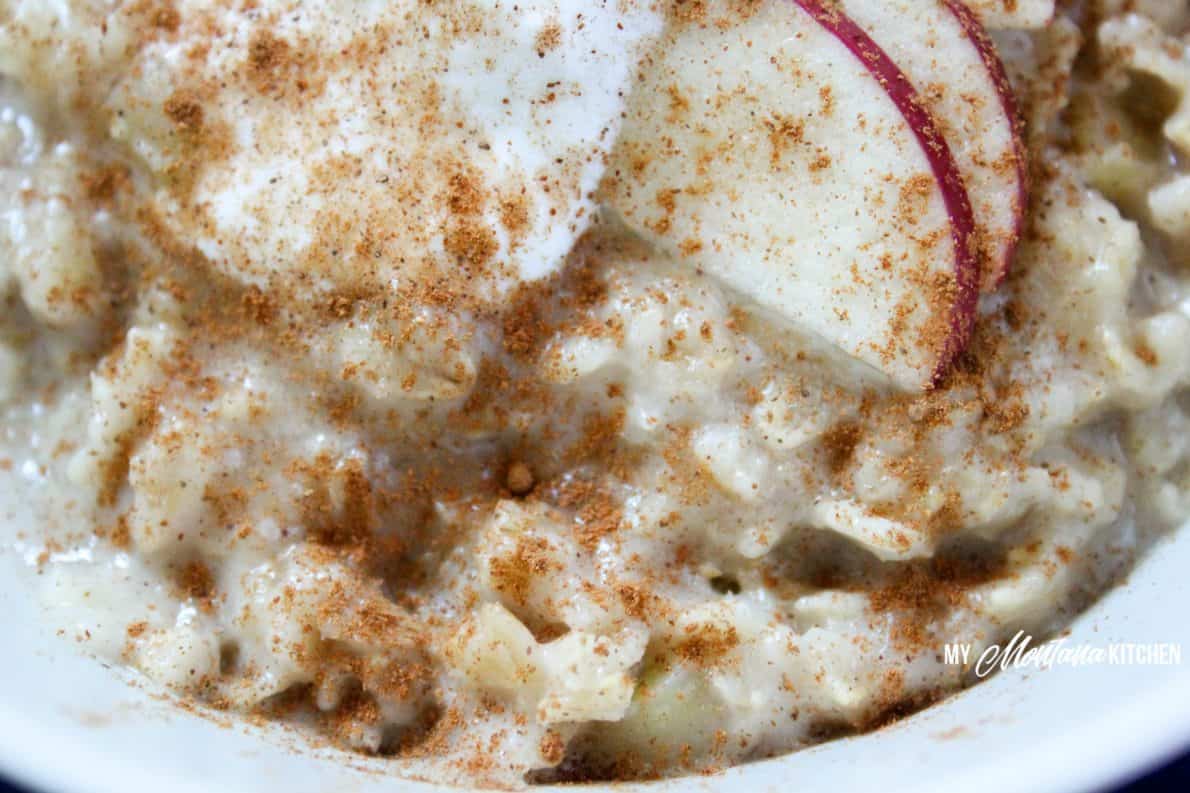 Maple Apple Oatmeal | My Montana Kitchen
