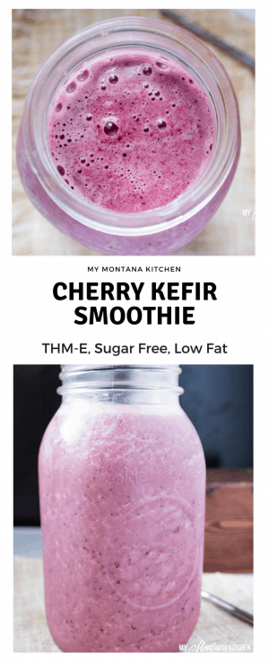 Cherry Kefir Smoothie | My Montana Kitchen