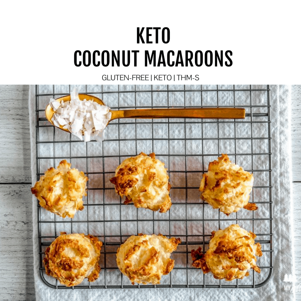 Keto Coconut Macaroons | Sugar-Free, Low-Carb, THM-S