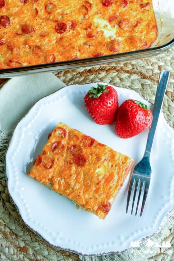 Low Carb Pizza Casserole My Montana Kitchen