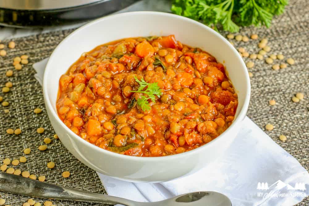 Instant pot Lentils | My Montana Kitchen