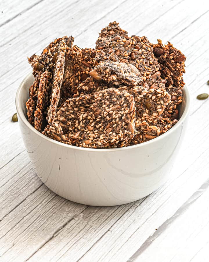 Ultimate Seed Crackers (Flax Seed Crackers) | My Montana Kitchen