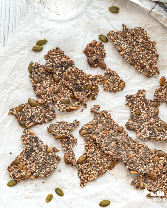 Ultimate Seed Crackers (Flax Seed Crackers) | My Montana Kitchen