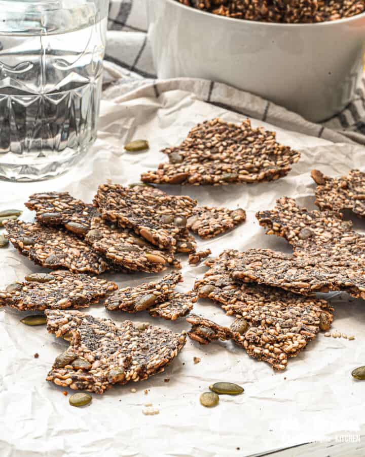 Ultimate Seed Crackers (Flax Seed Crackers) | My Montana Kitchen