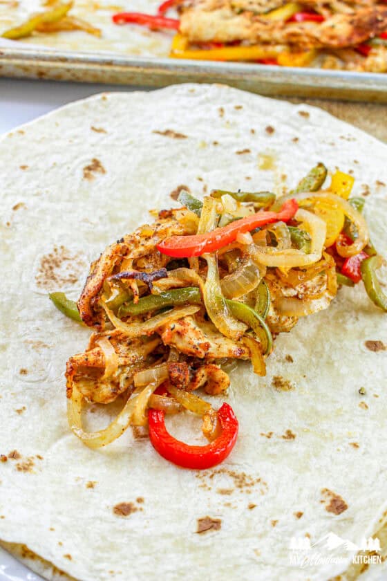 Chicken Fajita Wraps Recipe: Easiest Chicken Fajitas | My Montana Kitchen