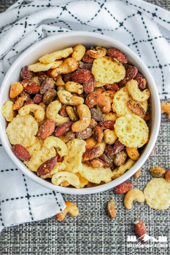 Keto Snack Mix: Low Carb Keto Replacement for Chex Mix