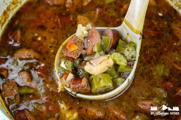 Cajun Chicken and Sausage Gumbo Recipe | My Montana Kitchen